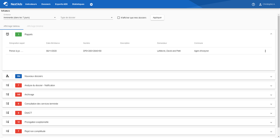 Nouveau Next'Ads - Solution web pour la gestion, le suivi et l ...
